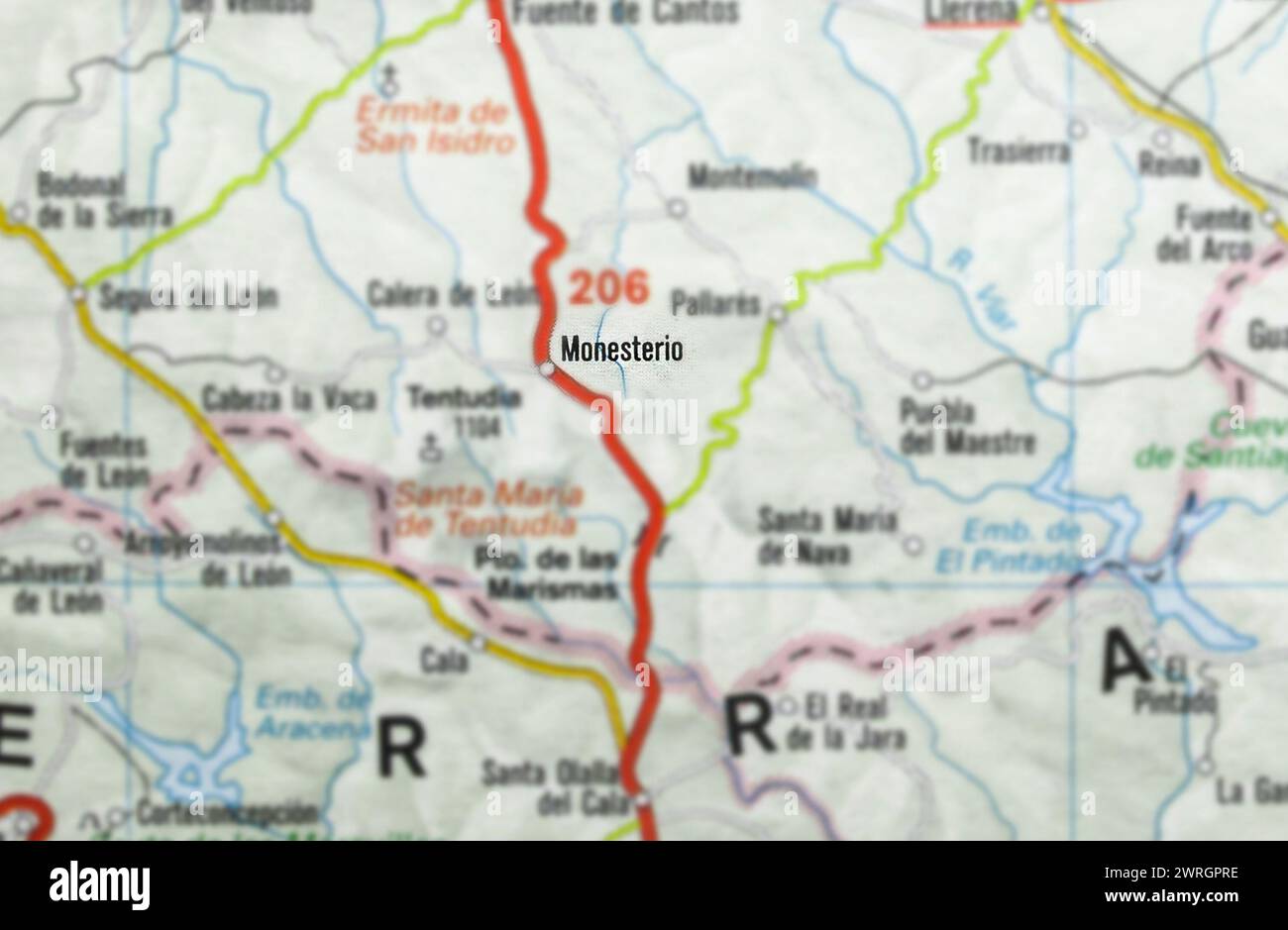 Extremadura spain europe map hi-res stock photography and images - Alamy