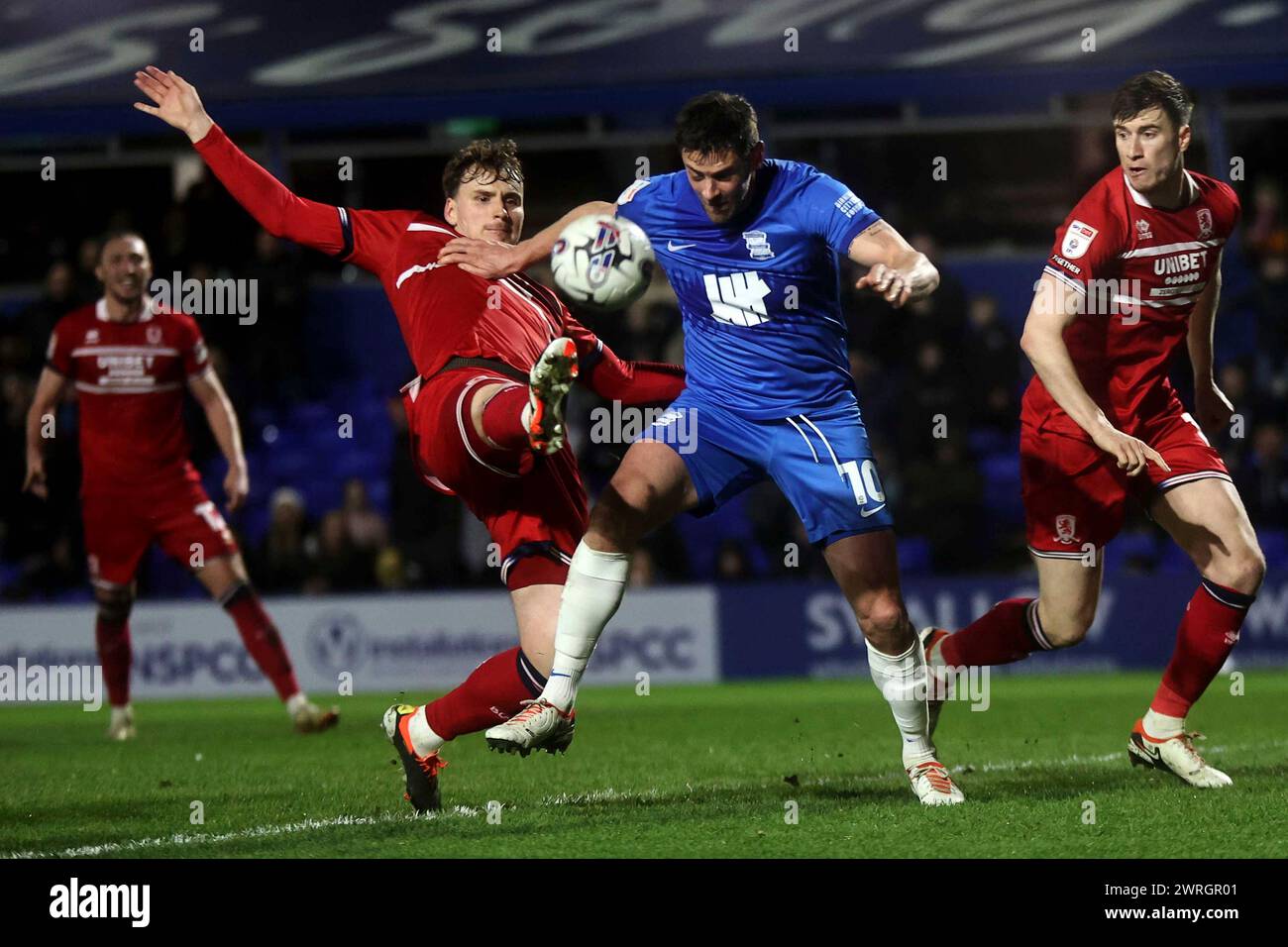 Birmingham, UK. 12th Mar, 2024. St Andrew's Stadium St Andrew's Stadium ...