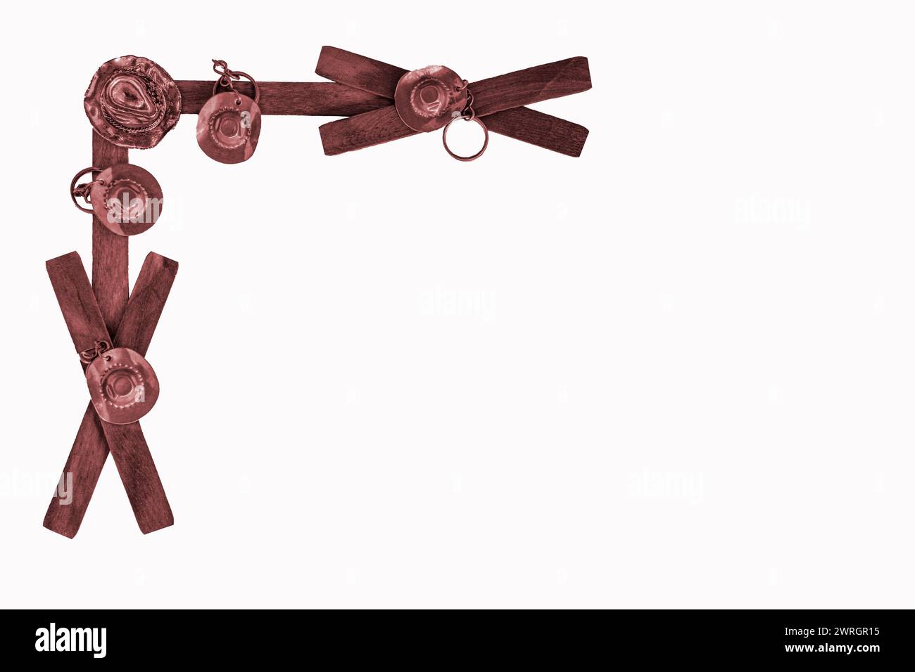 Western Themed Borders Clip Art Western Stock Illustrations