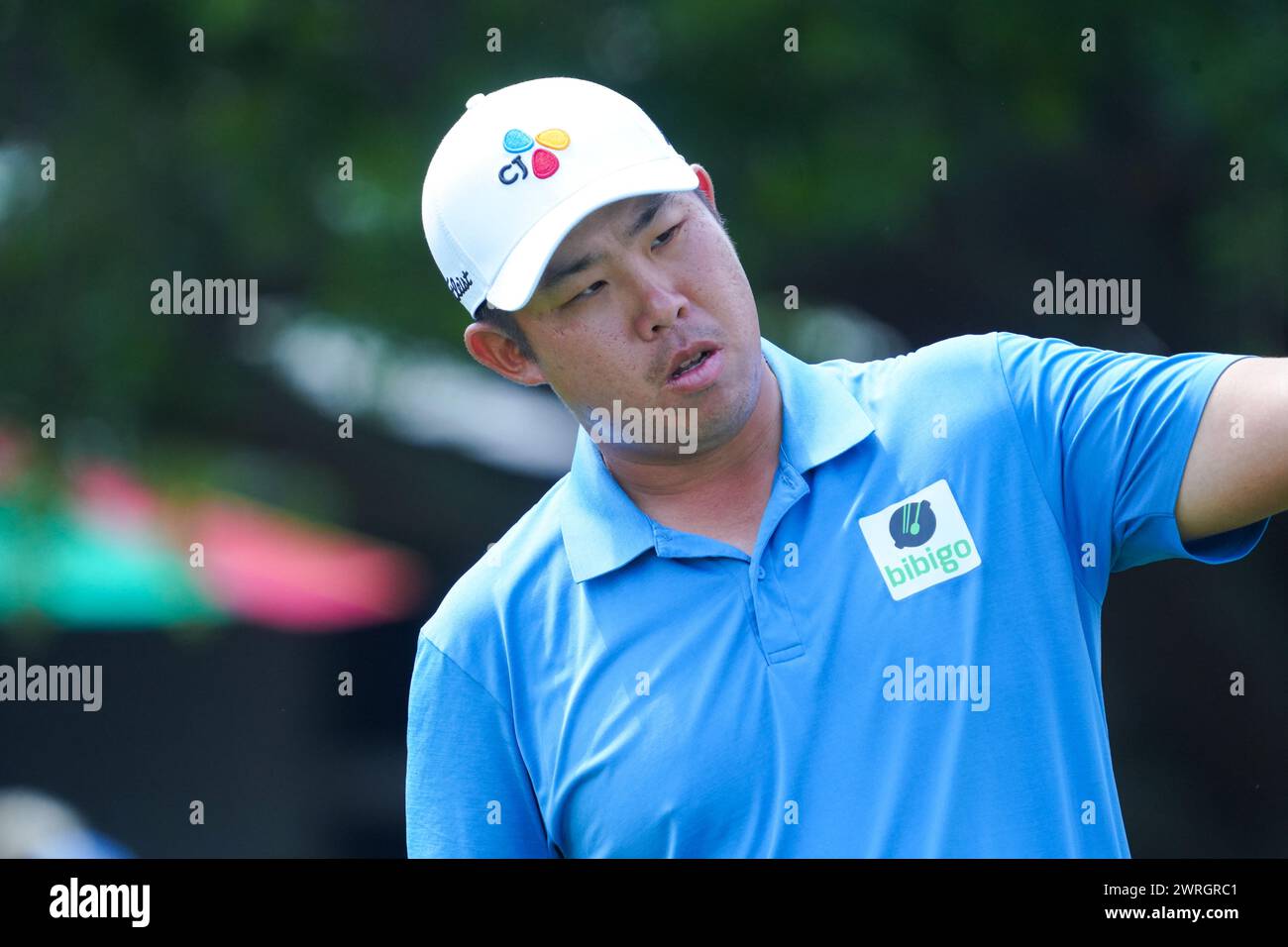 Orlando, Florida, USA, March 8, 2024, Byeong Hun An During the 2024 ...