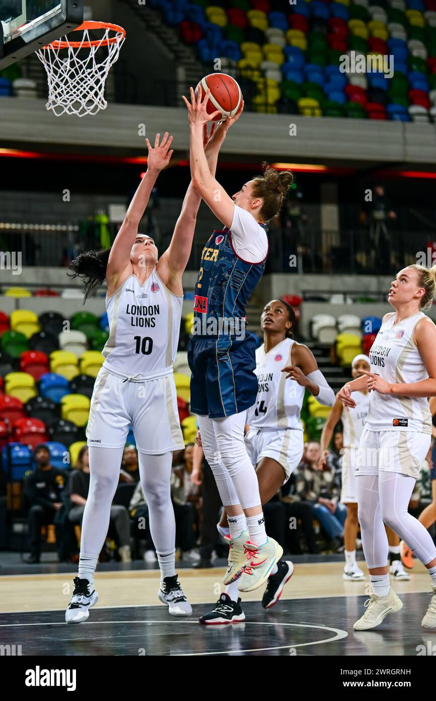 London, UK. 12th Mar, 2024. Jessica Shepard of Umana Reyer Venice ...