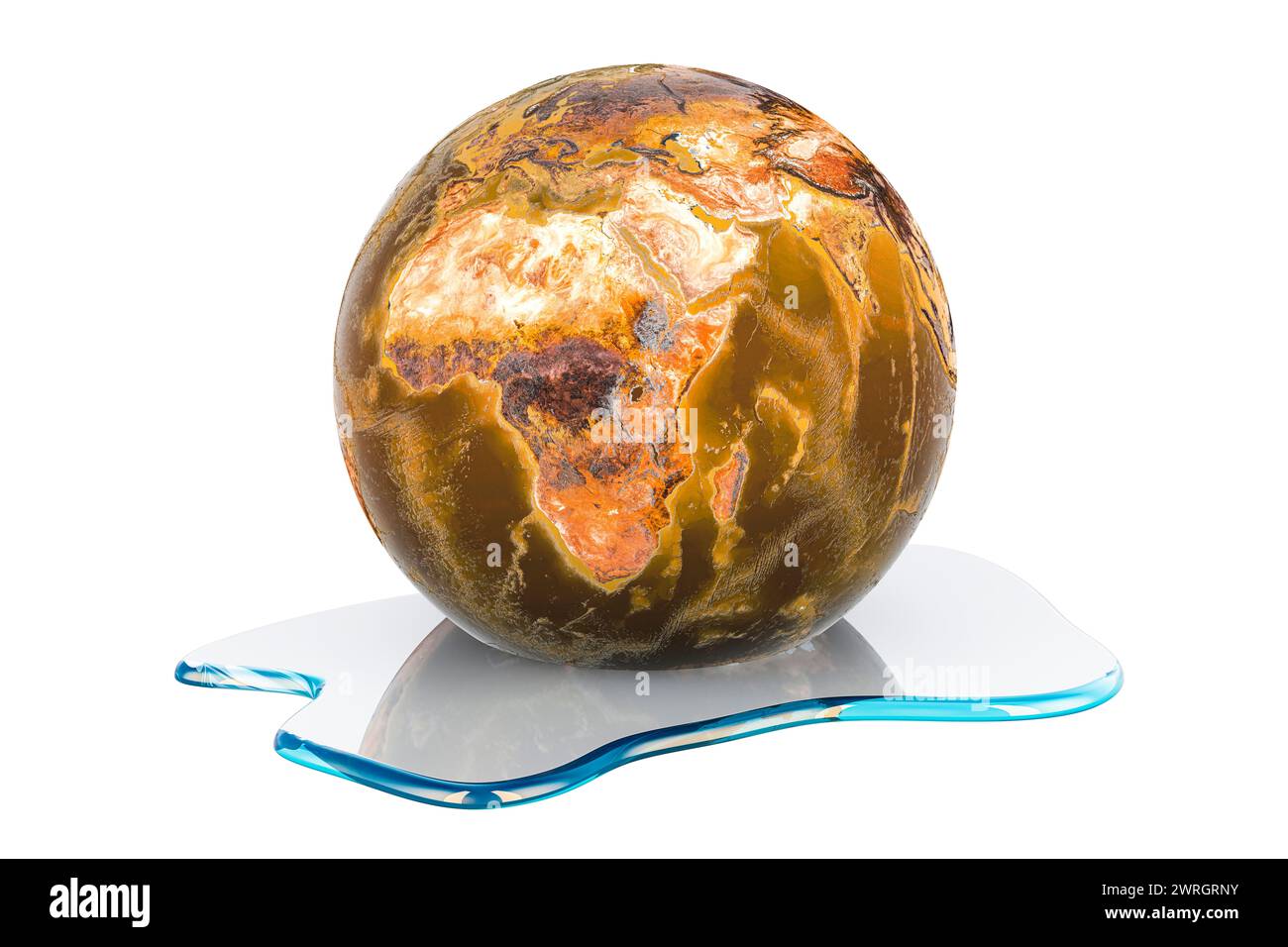 Climate change eco problem Cut Out Stock Images & Pictures - Alamy