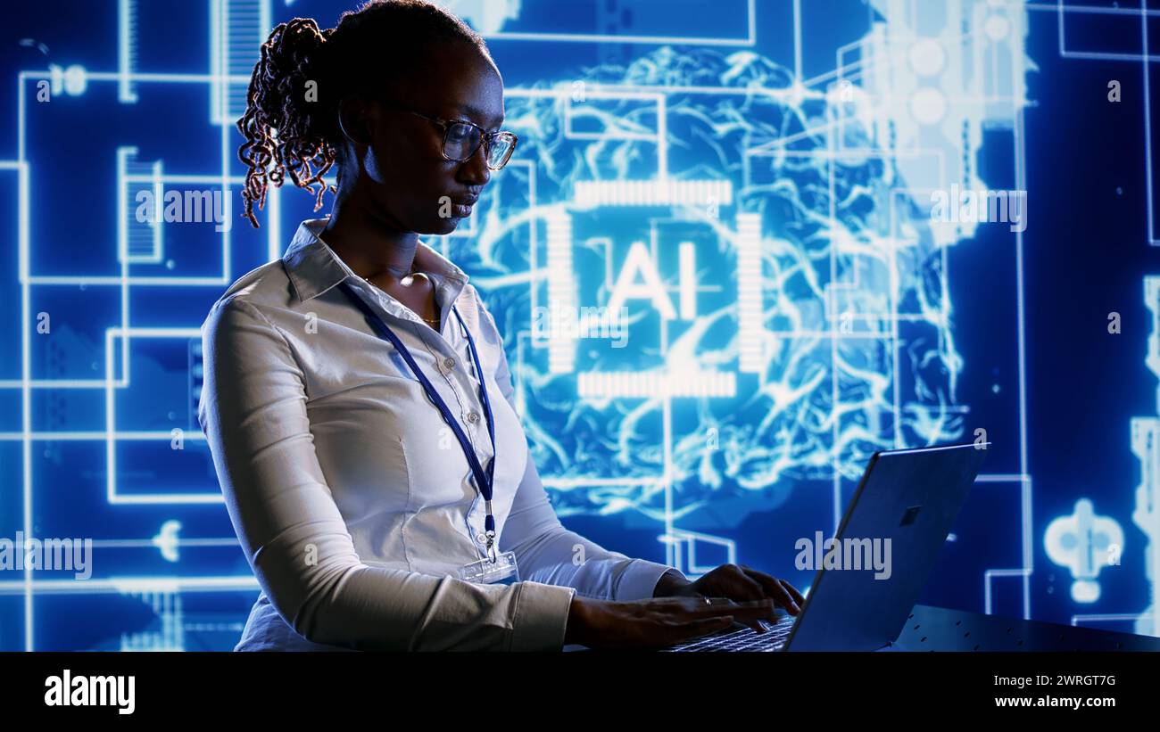 Ai trained model hi-res stock photography and images - Alamy