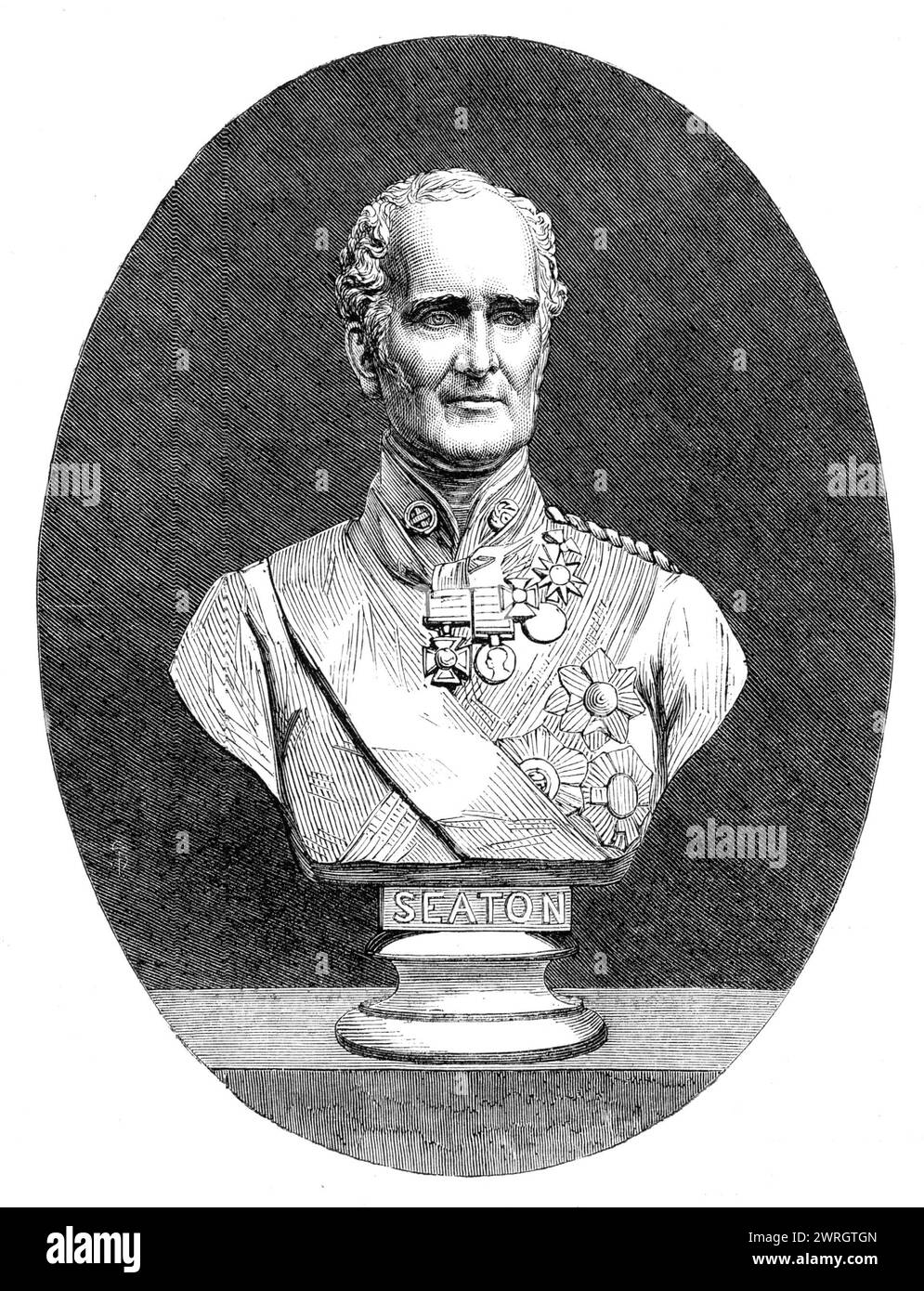 Field marshal sir john colborne 1st baron lord seaton hi-res stock ...