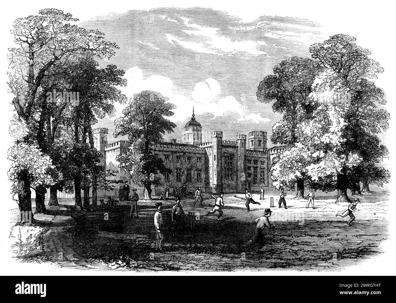 The Great Schools of England, Rugby School, 1862. Private school in ...