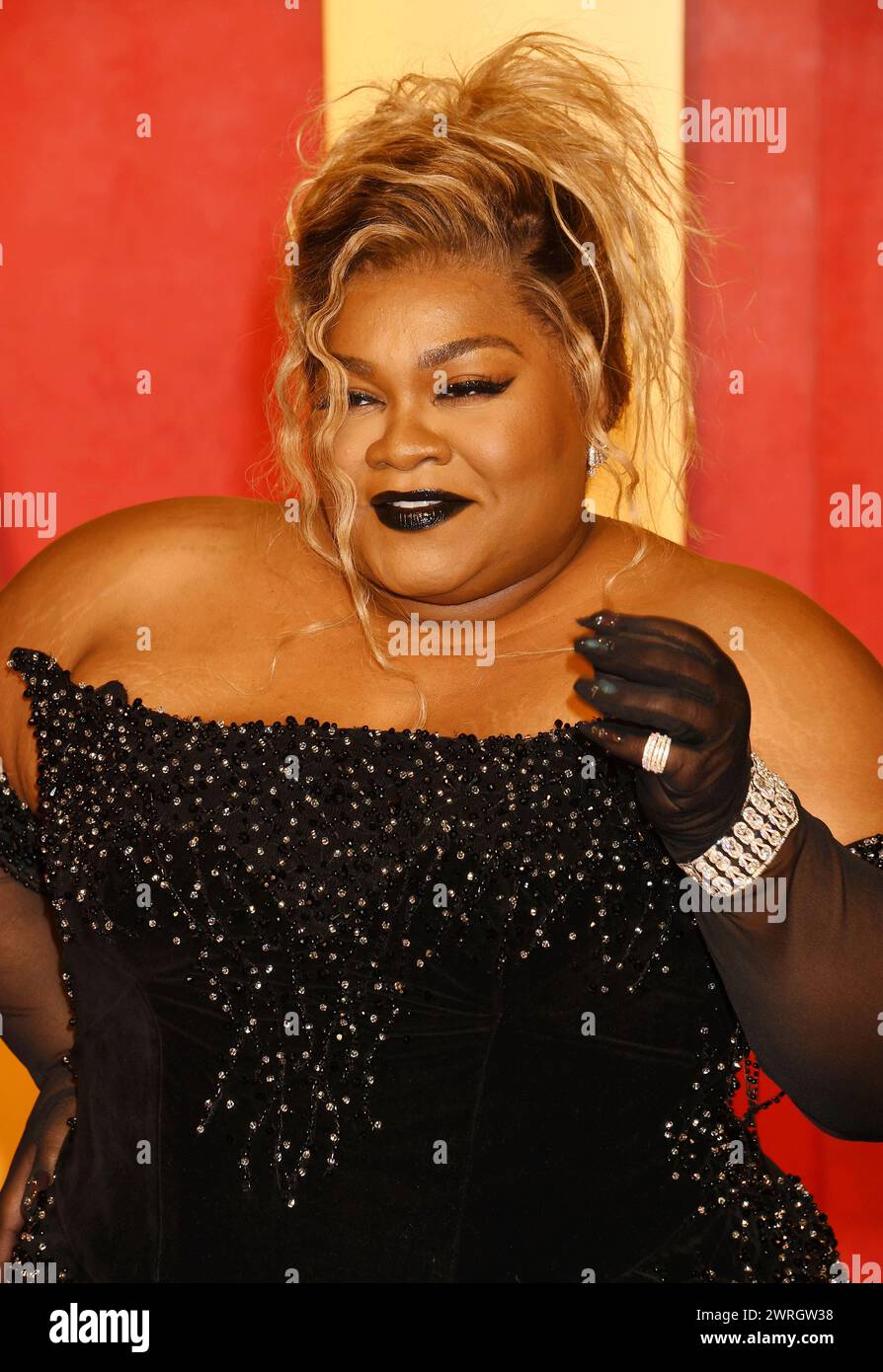 BEVERLY HILLS, CALIFORNIA - MARCH 10: Da'Vine Joy Randolph attends the ...