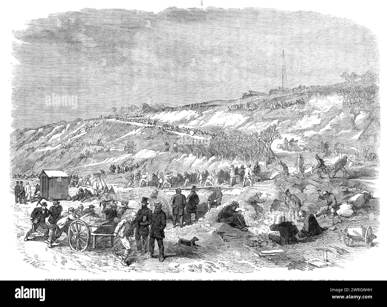 Employed textile Black and White Stock Photos & Images - Alamy