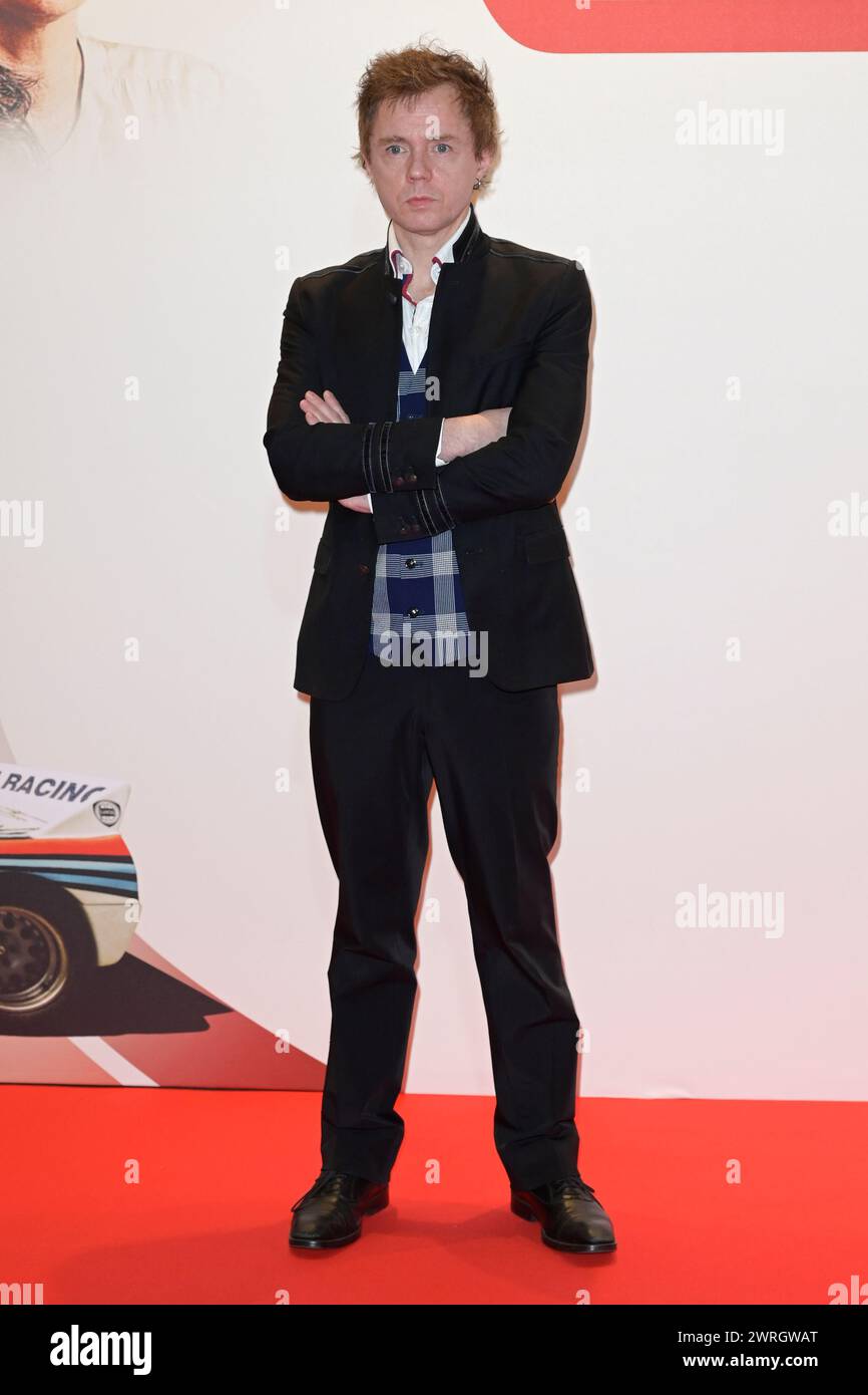 Rome, Italy. 12th Mar, 2024. Gianmaria Martini attends the red carpet ...