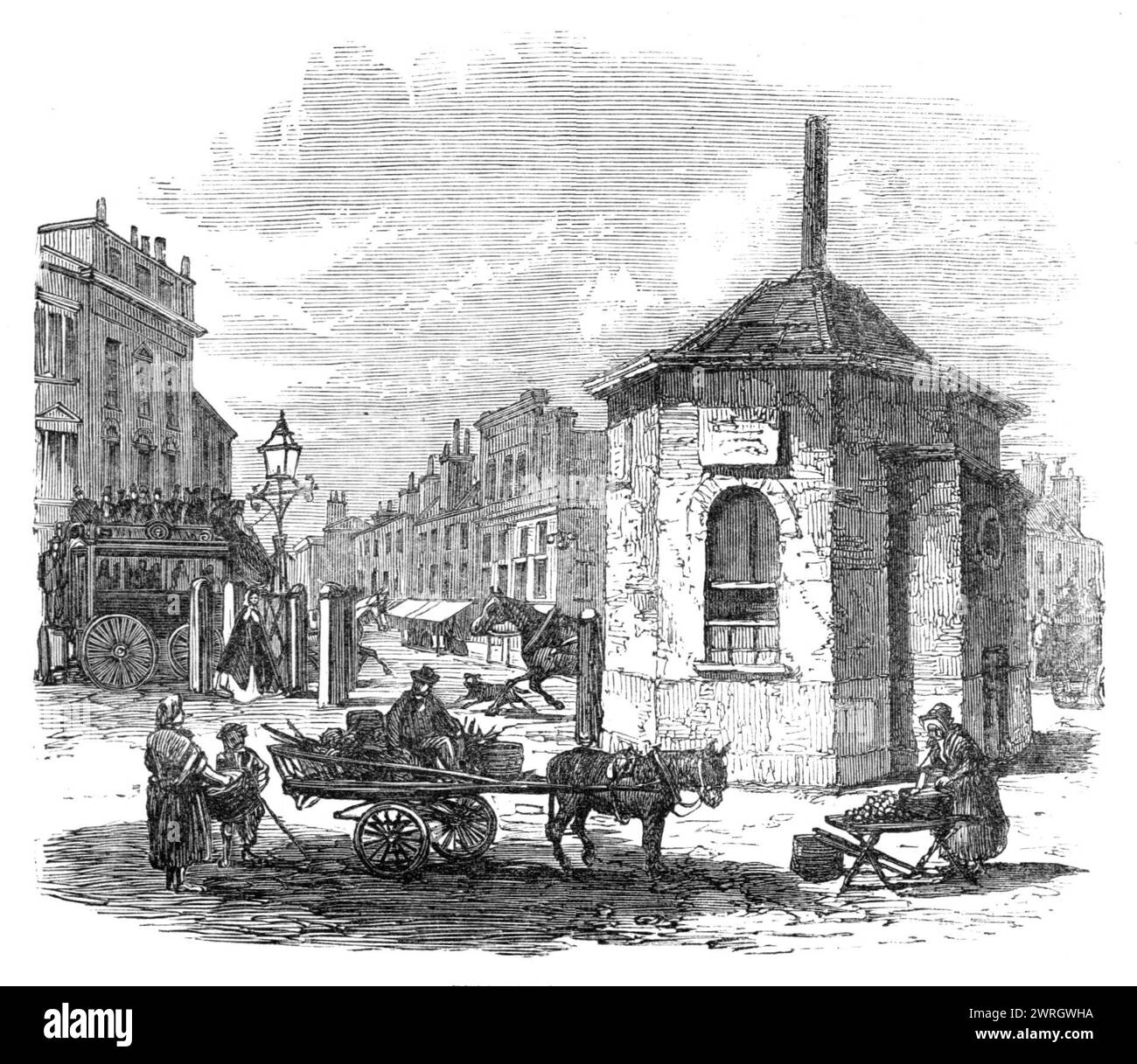 Turnpike gate hi-res stock photography and images - Alamy