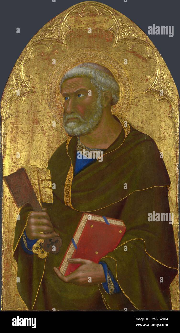 Saint Peter, c.1350. Found in the Collection of the Nationale Galerie ...