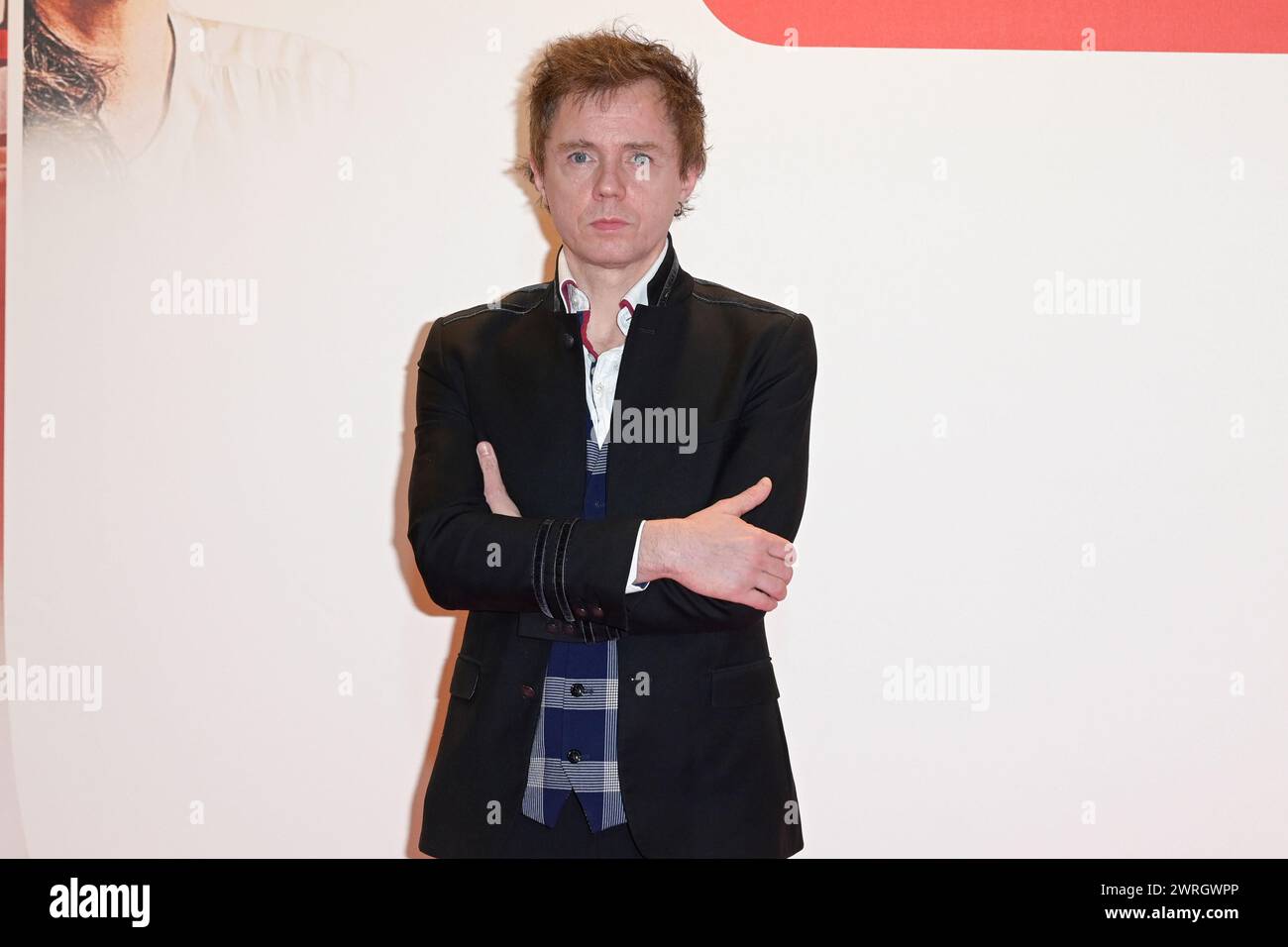Rome, Italy. 12th Mar, 2024. Gianmaria Martini attends the red carpet ...