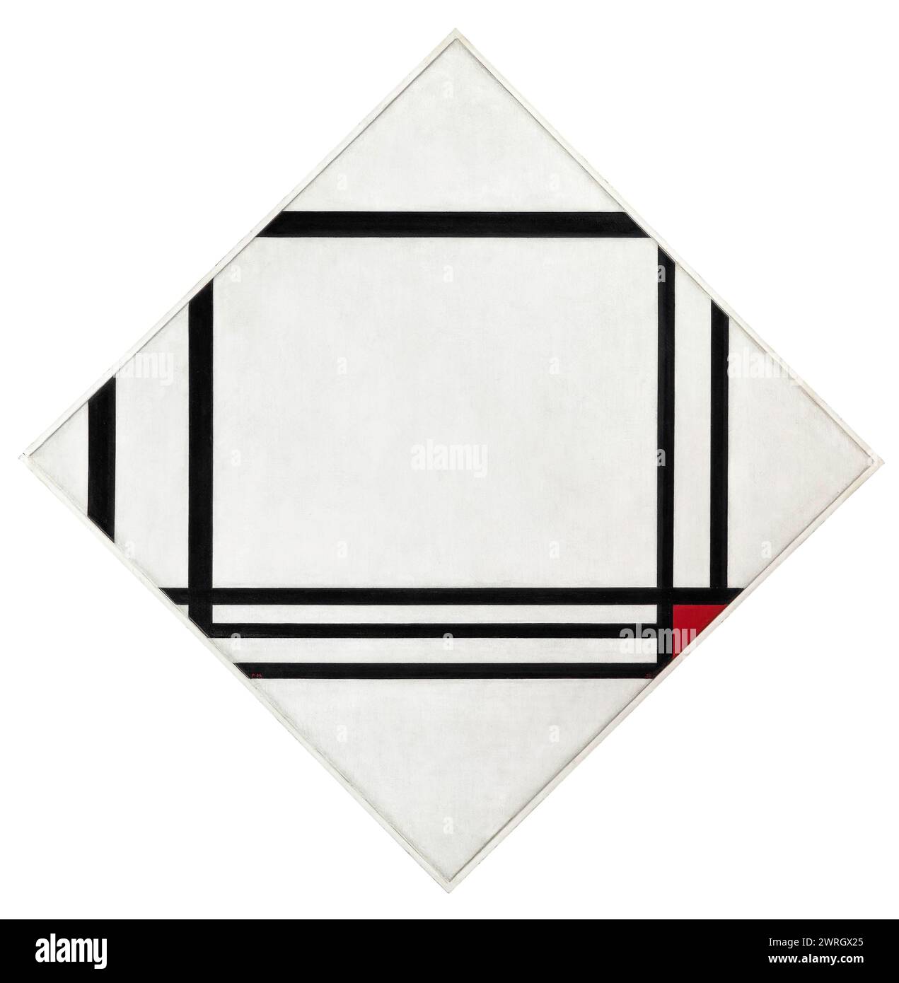 Diamond composition with eight lines and red (Picture No. 3), 1938 ...