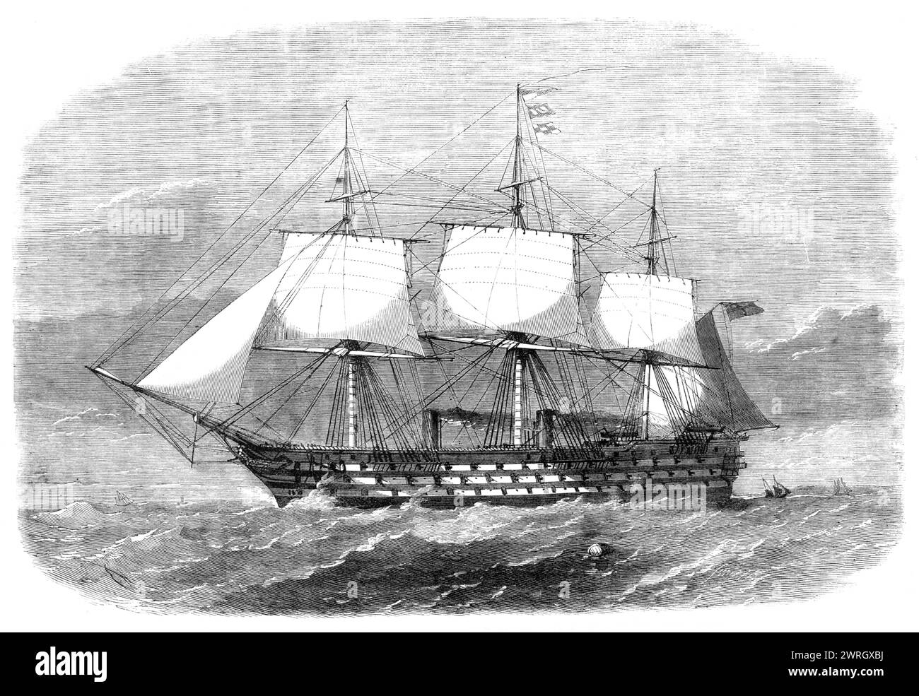 Largest wooden sailing ship Black and White Stock Photos & Images - Alamy