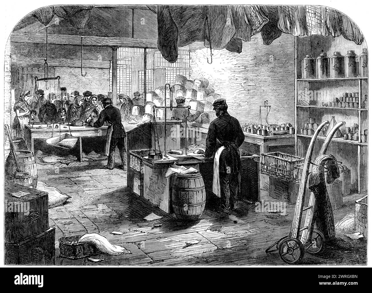Women mill workers lancashire Black and White Stock Photos & Images - Alamy