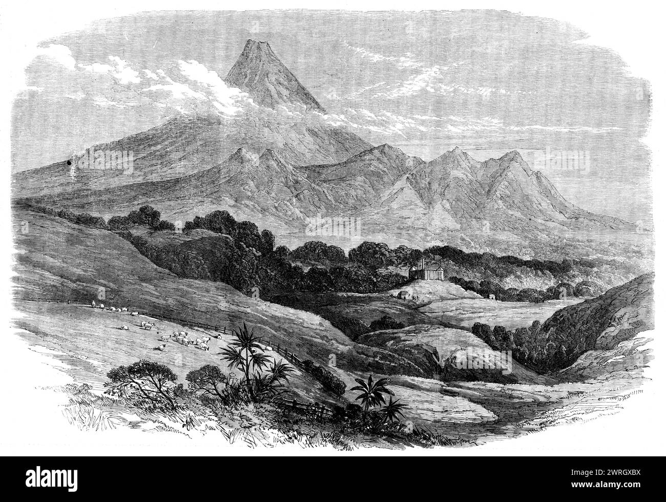Taranaki crater new zealand hi-res stock photography and images - Alamy