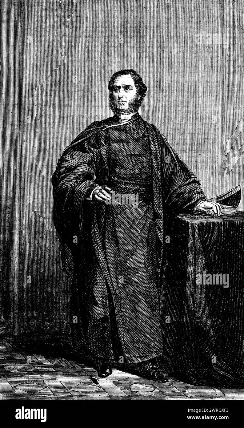 Dr. Ainger, Principal of St. Bees College, Cumberland - from a ...