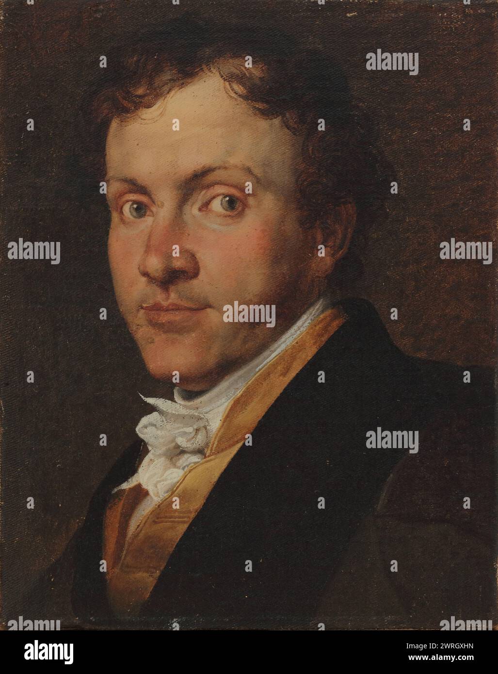 Portrait of Giuseppe Roberti, 1819. Found in the Collection of the ...