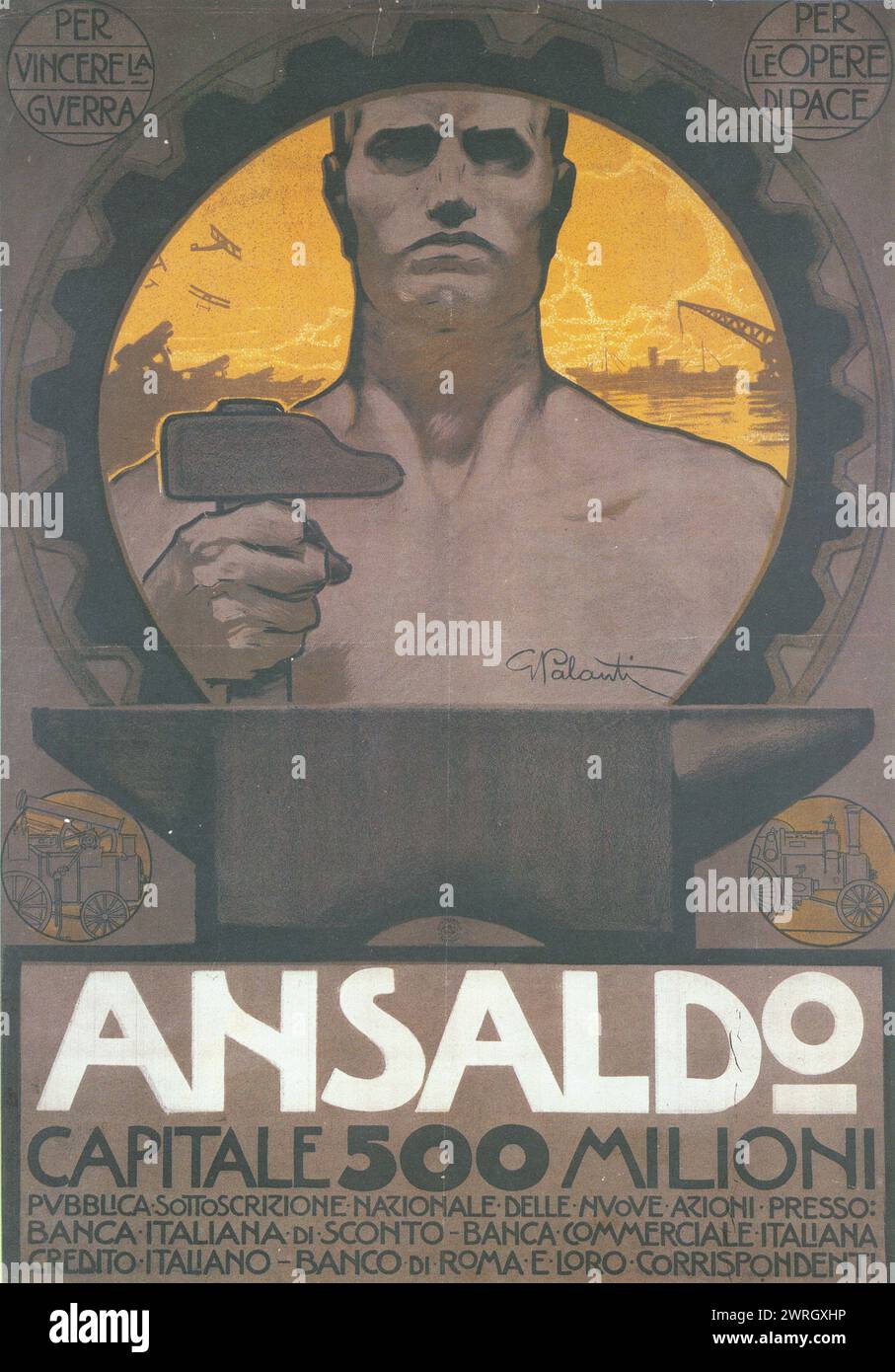 Ansaldo italy hi-res stock photography and images - Alamy