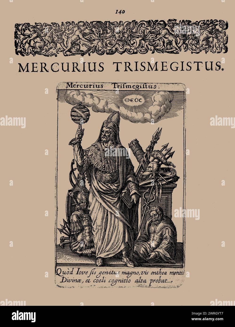 Hermes trismegistus hi-res stock photography and images - Alamy