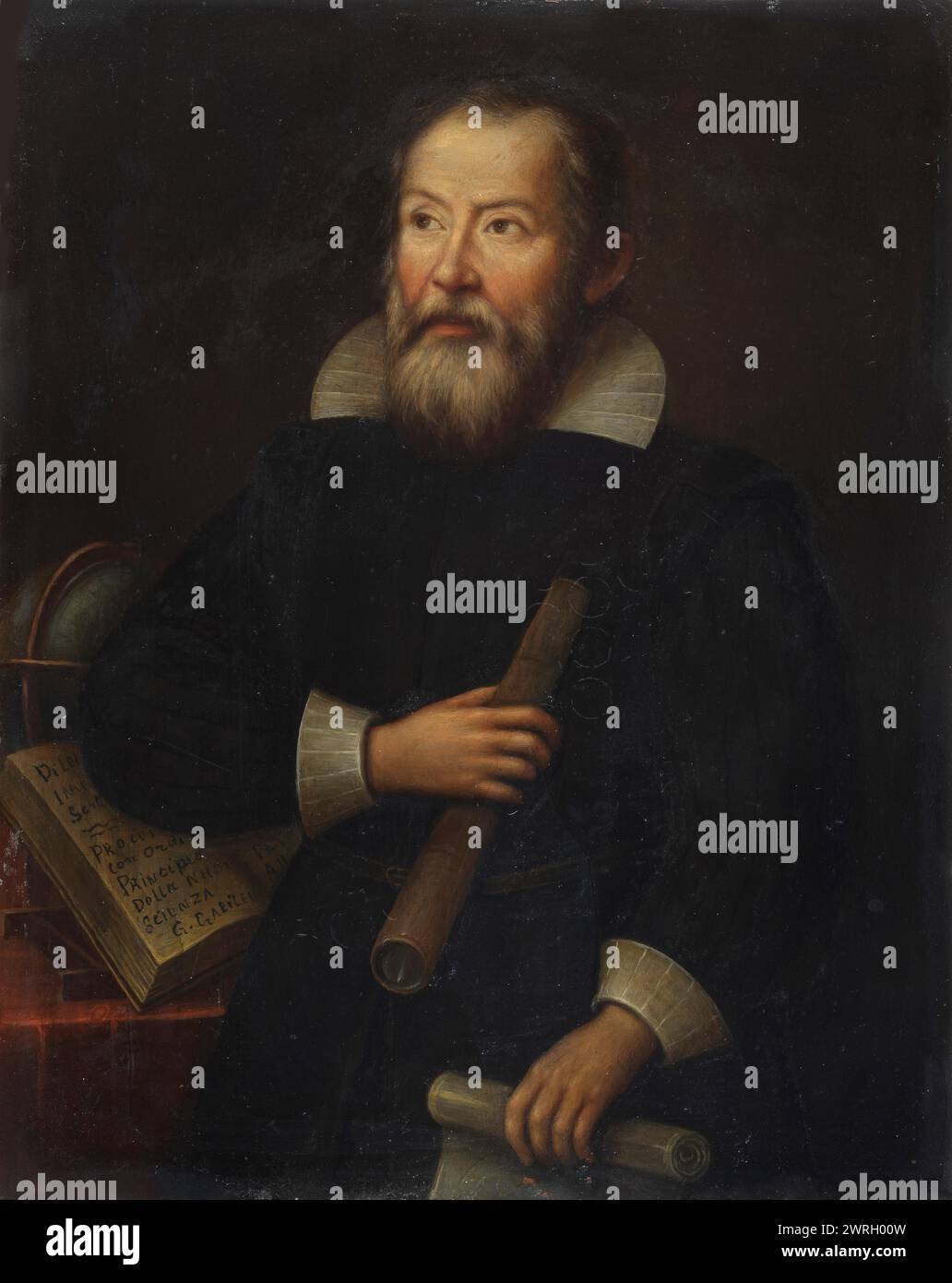 Galileo galilei portrait painting hi-res stock photography and images ...