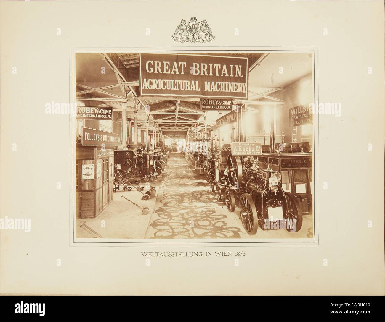 1873 world exhibition hi-res stock photography and images - Alamy