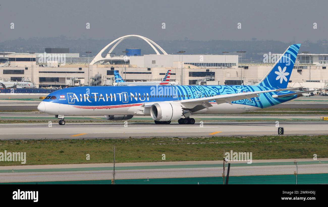 F-OMUA Air Tahiti Nui Boeing 787-9 Dreamliner am Los Angeles ...