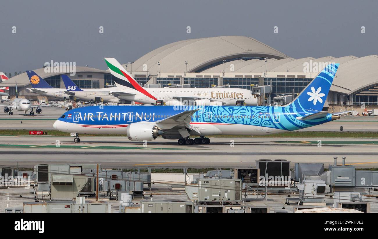 F-OMUA Air Tahiti Nui Boeing 787-9 Dreamliner am Los Angeles ...