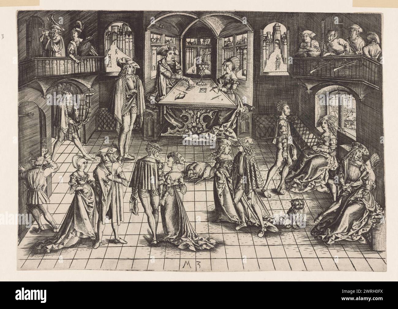 Renaissance court dance hi-res stock photography and images - Alamy