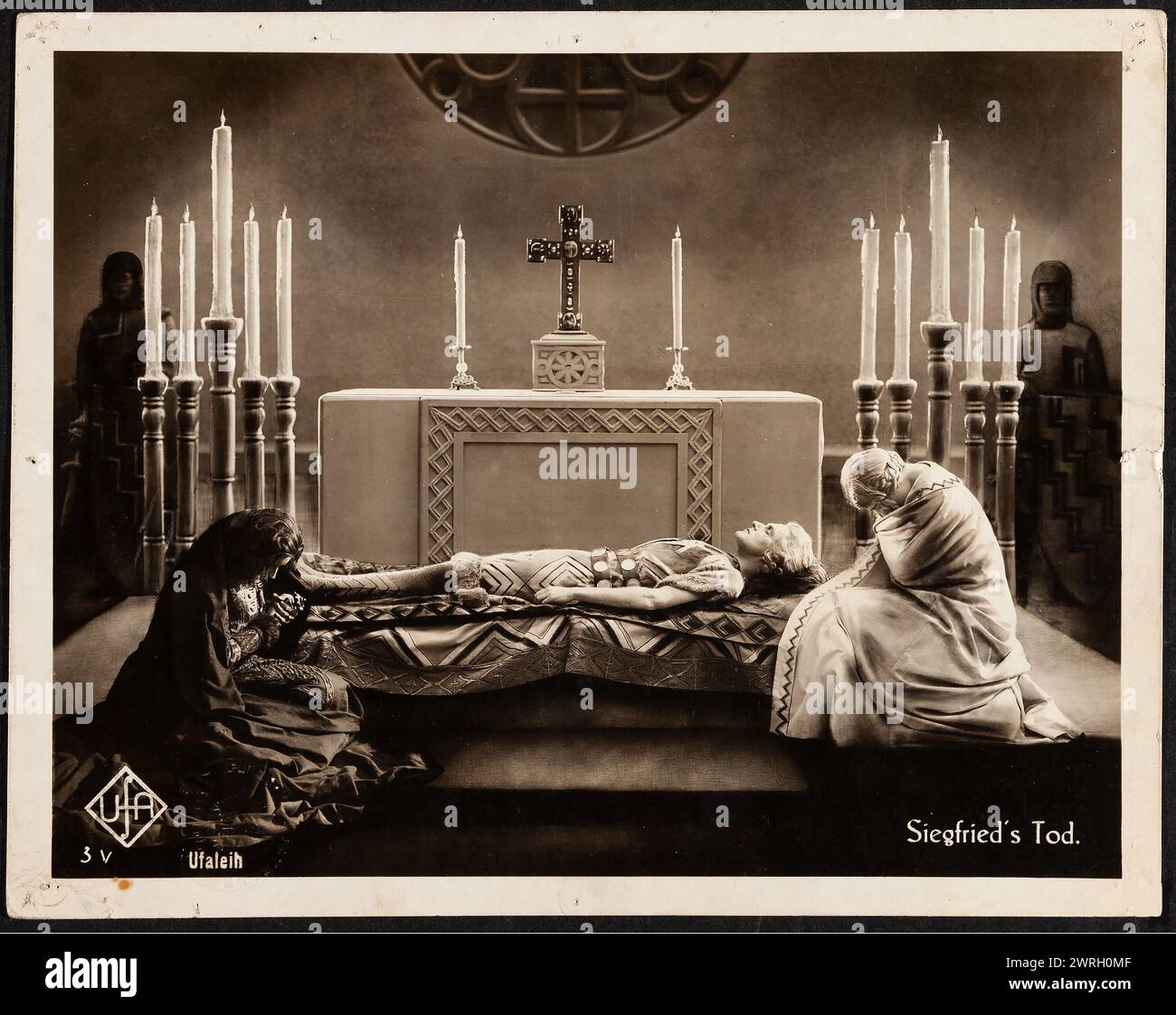 Scene from the film The Nibelungen: Siegfried by Fritz Lang, 1924 ...