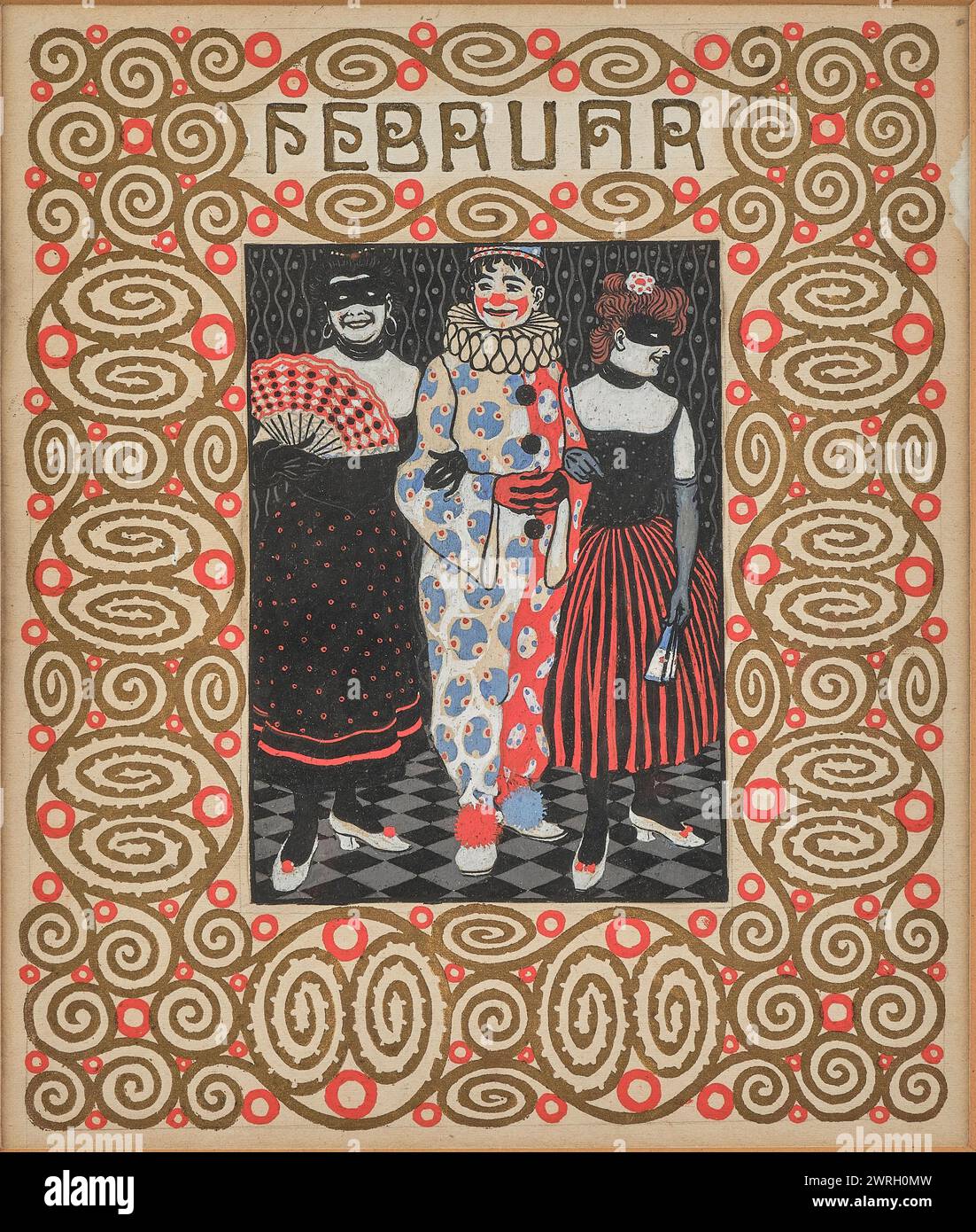 Calendar february carnival hi-res stock photography and images - Alamy