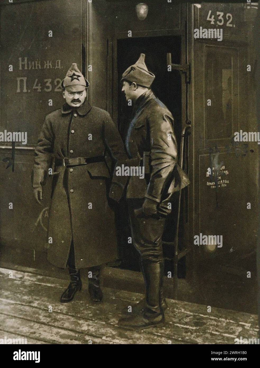 Trotsky poster hi-res stock photography and images - Alamy