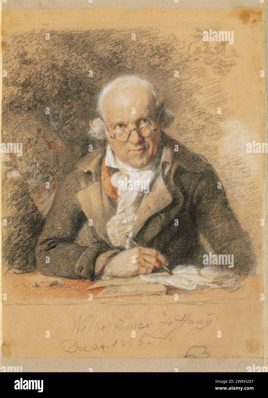 Johann zoffany self portrait hi-res stock photography and images - Alamy