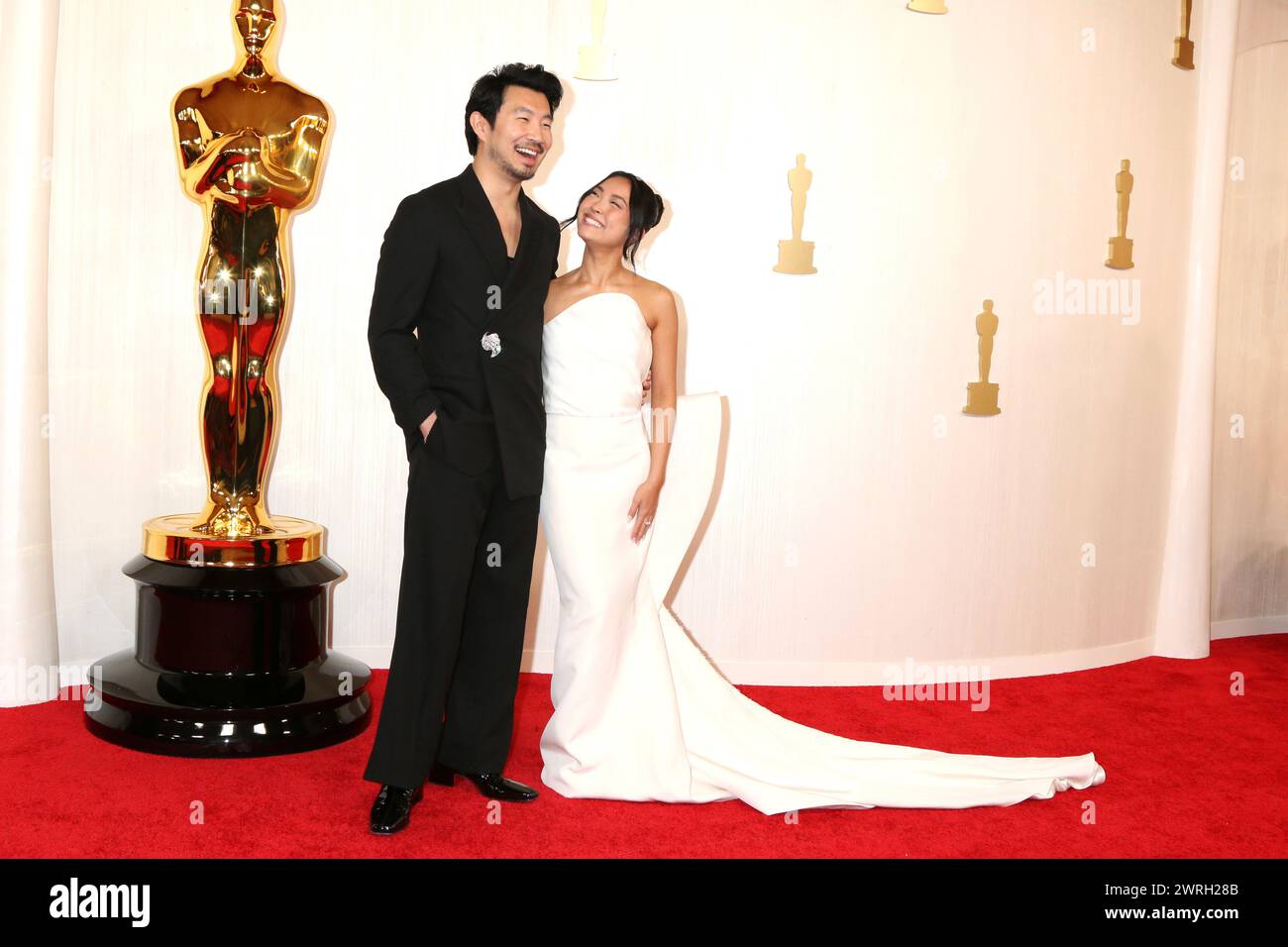 March 10, 2024, Los Angeles, California, USA: Simu Liu, Allison Hsu ...