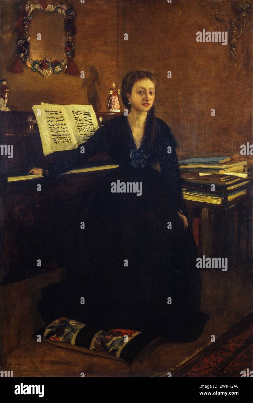 Madame Camus at the Piano , 1869. Found in the Collection of the ...