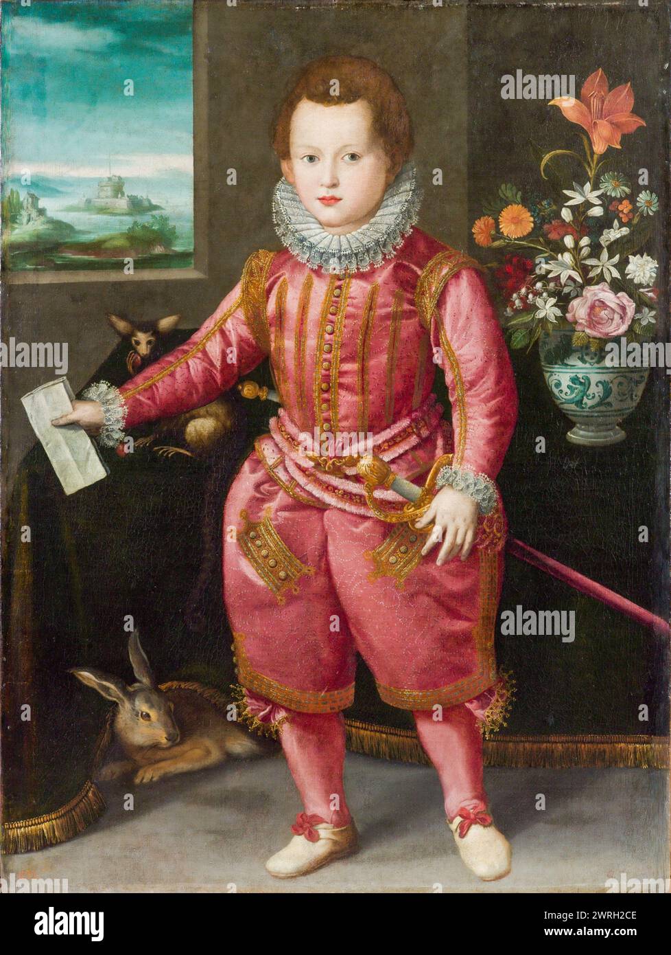 Portrait of Philip de' Medici (1577-1582), ca 1581. Found in the ...