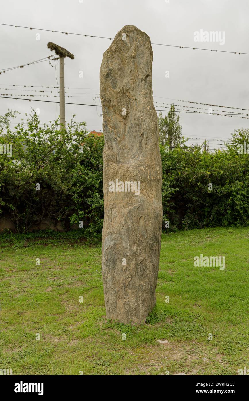 Menhir monolith megalith stone hi-res stock photography and images - Alamy
