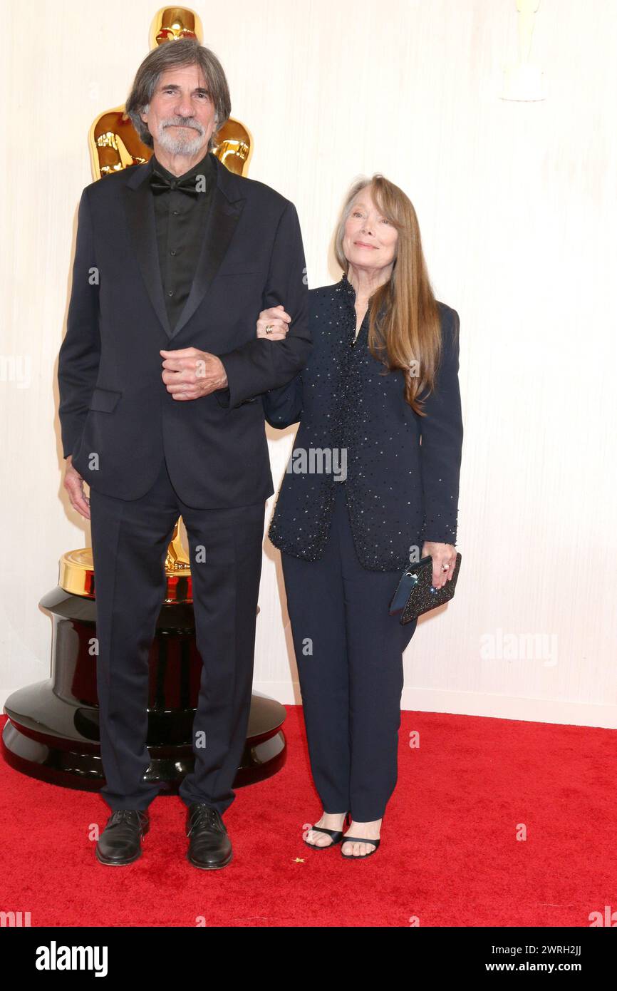March 10, 2024, Los Angeles, California, USA: Jack Fisk, Sissy Spacek ...