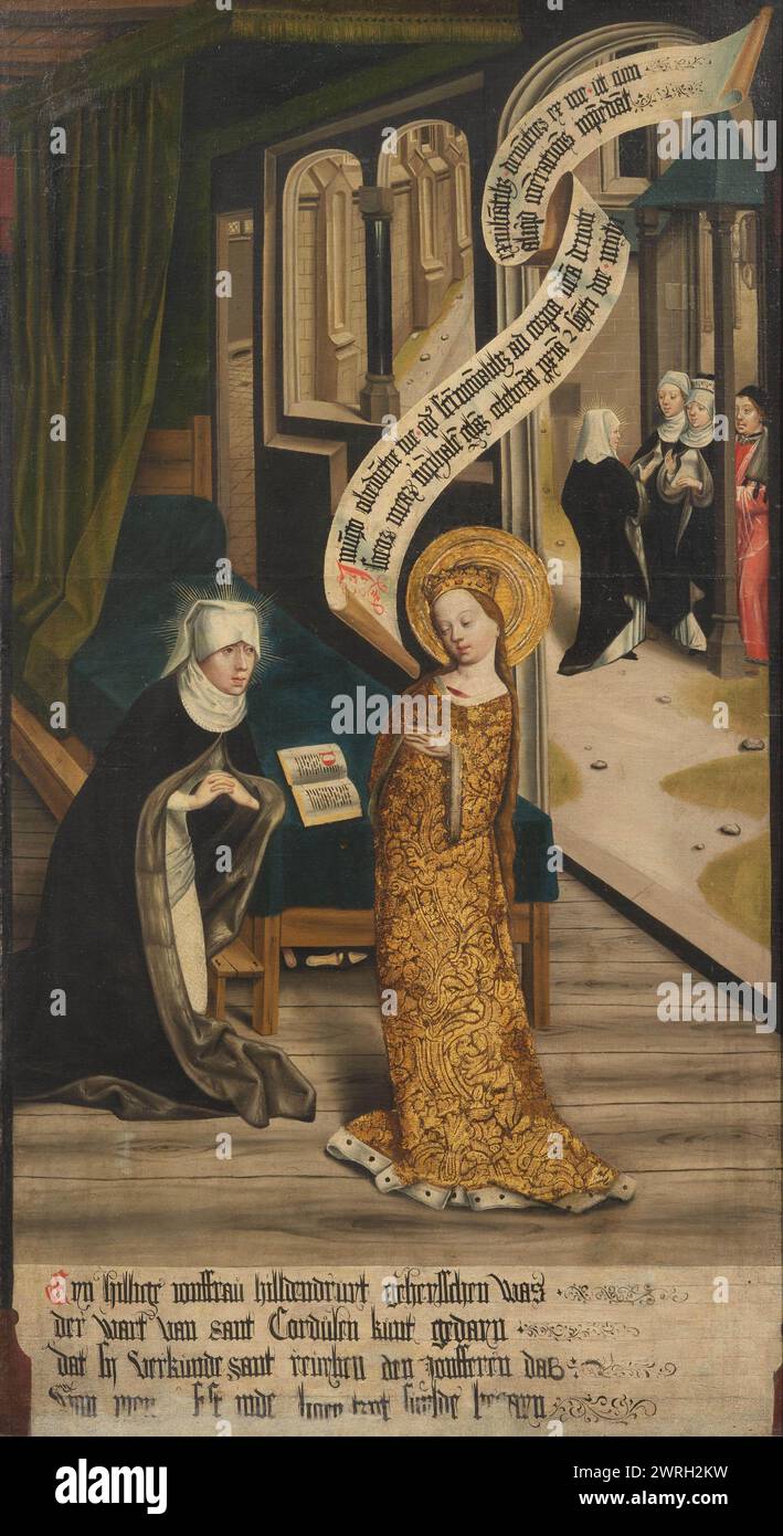 Scenes from the Legend of Saint Cordula: the apparition before the ...