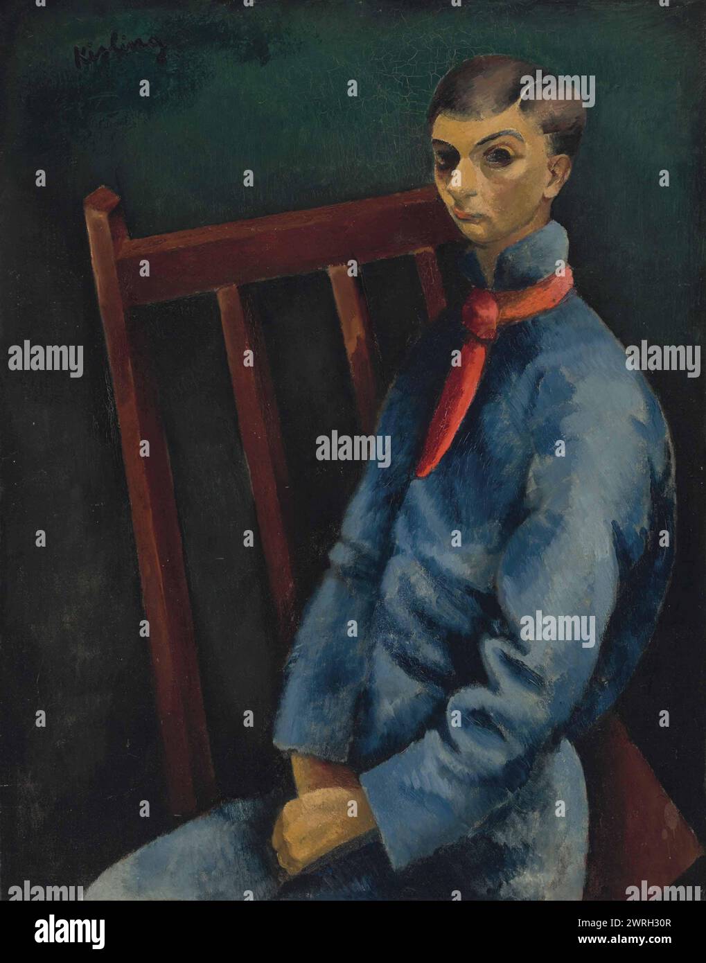Portrait of moise kisling hi-res stock photography and images - Alamy