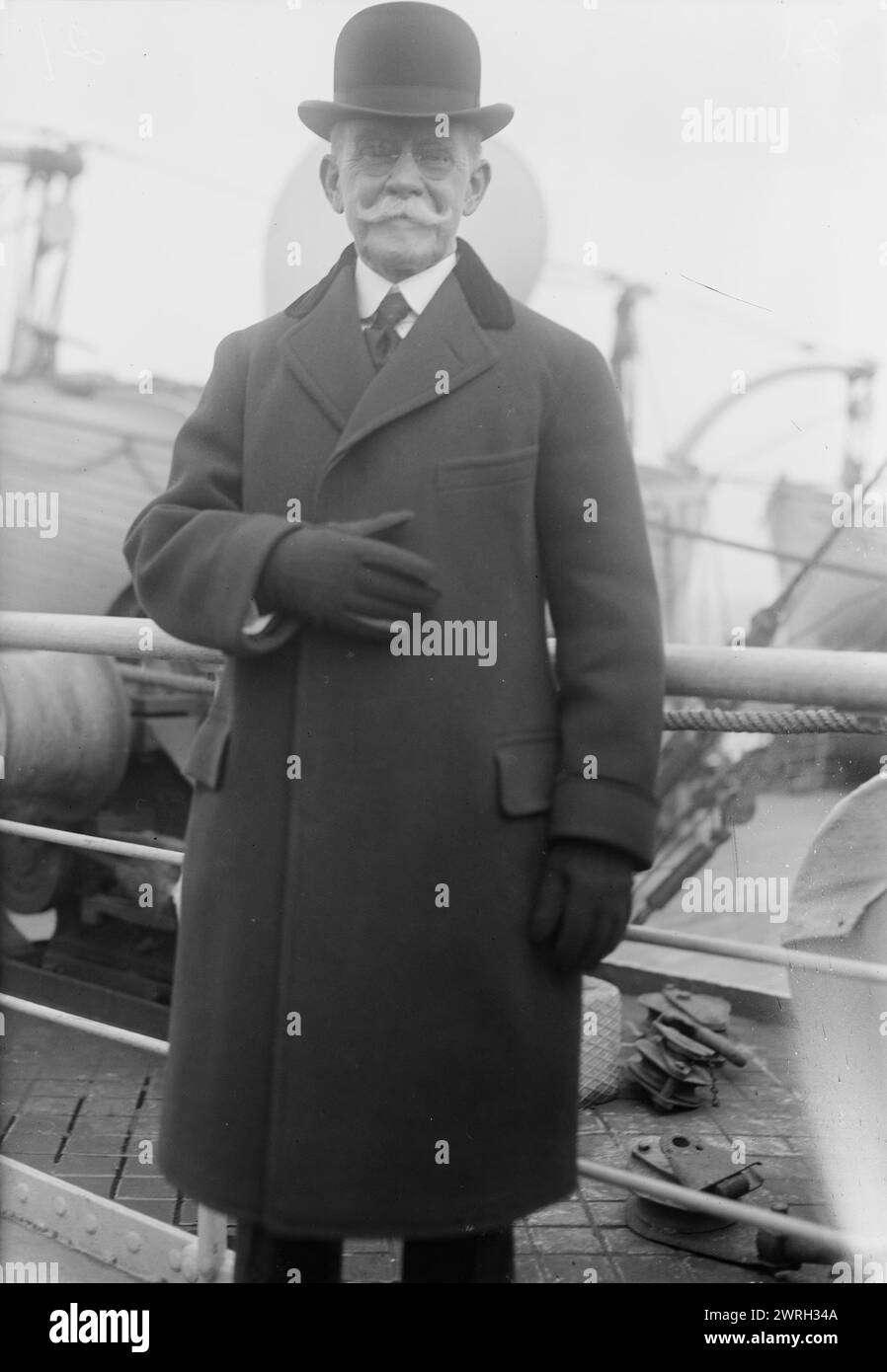 J.H. Patterson, between c1915 and c1920. Shows industrialist John Henry ...