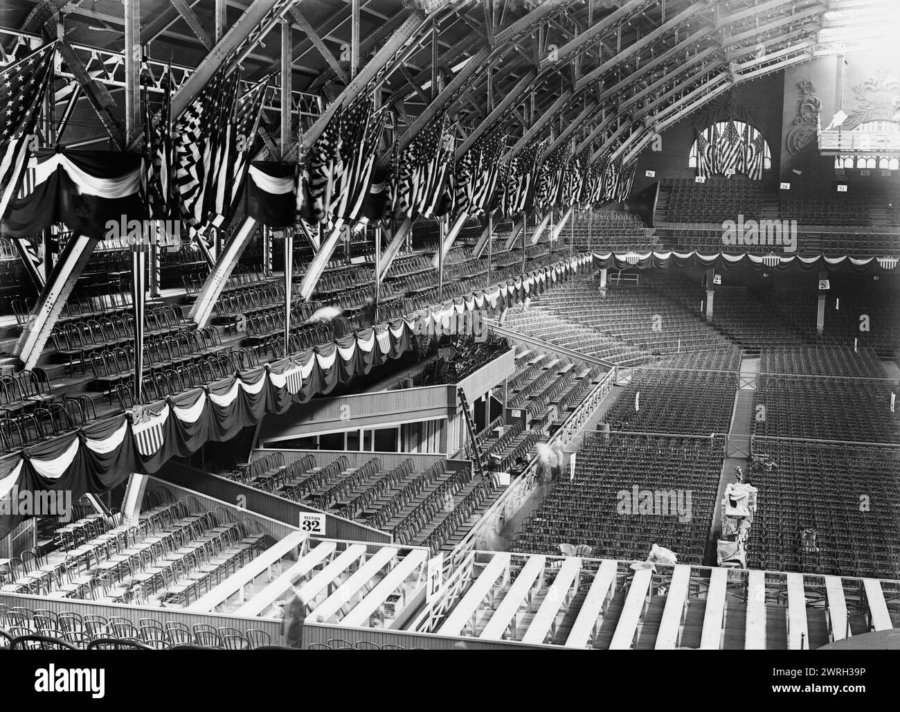 Chicago - Coliseum (interior), 1912. Photo taken at the 1912 Republican ...