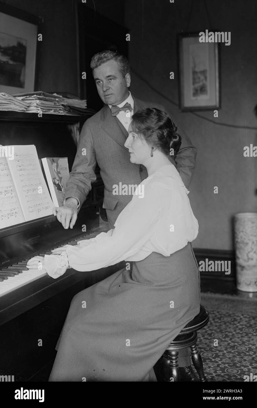 MacLennan & Easton, between c1915 and c1920. Shows opera singer Francis ...