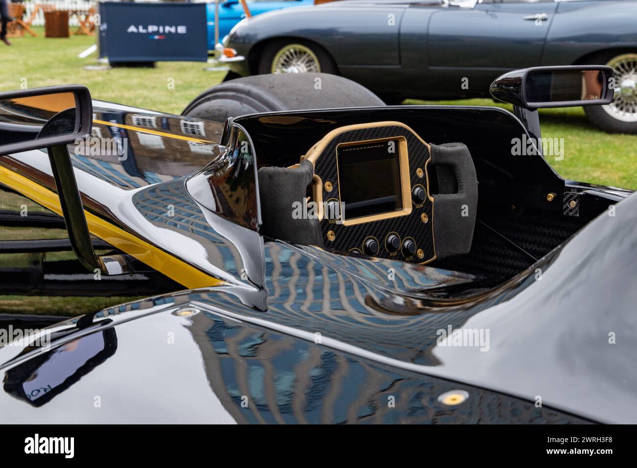 Rodin track day racing car at the London Concours classic car show ...
