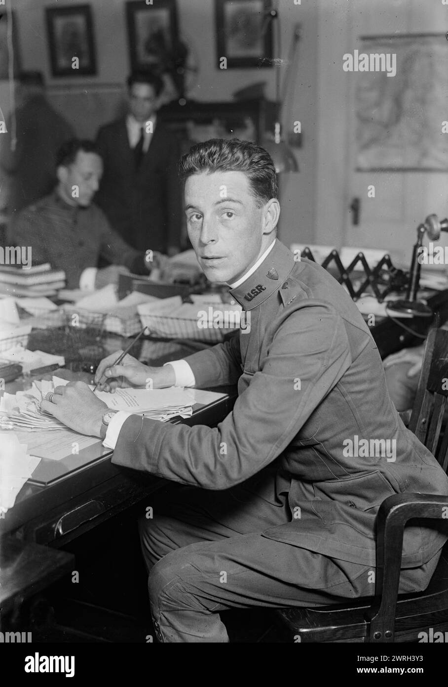 Maj. Walter D. Rogers, 1917 and 1918. Major Walter D. Rogers who served ...