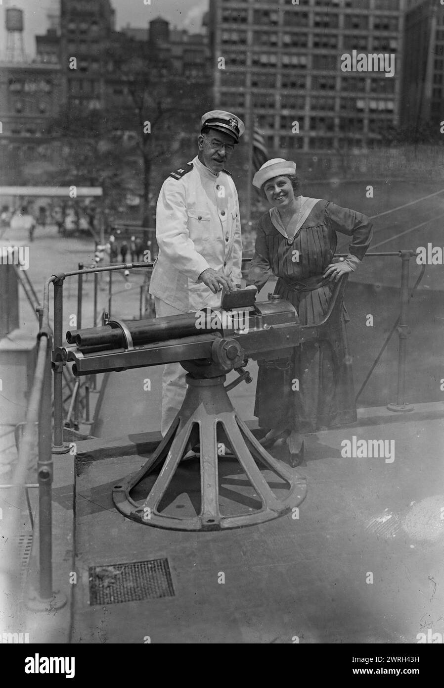 Mabel Garrison & Captain Pierce, 16 Jul 1917. Soprano opera singer ...
