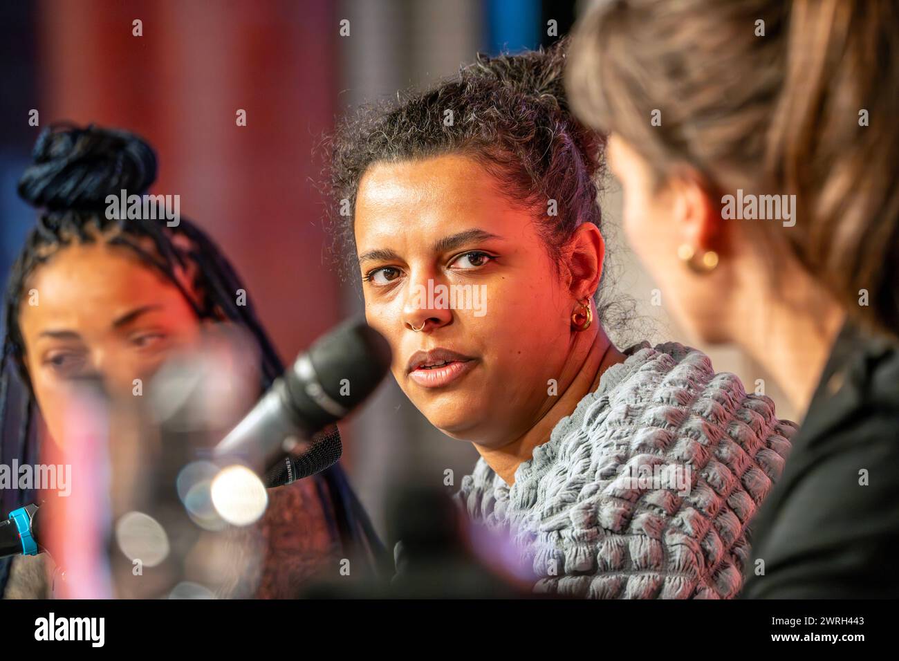 Alice Hasters, Autorin, Literaturhaus, München, 12. März 2024 ...