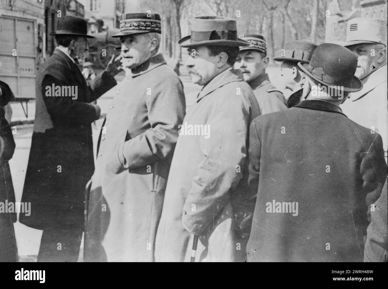 Gen. Nivelle at Noyon, between c1915 and 1918. French artillery officer ...