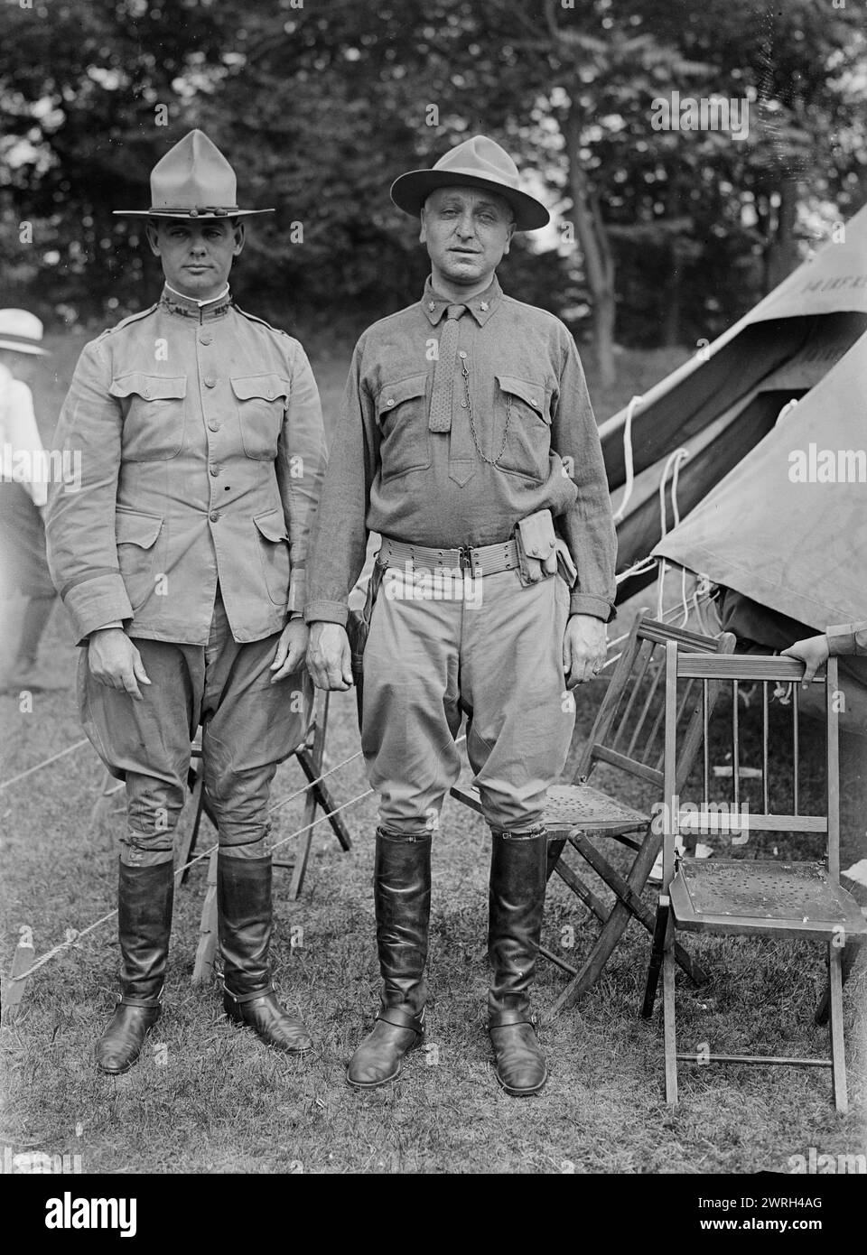 Colonel J.R. Howlett, Major G.G. Hollander, 1917. Colonel James Redmond ...