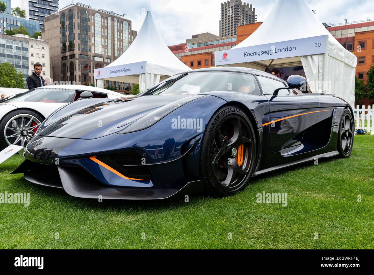 Koenigsegg at the London Concours classic car show Stock Photo - Alamy