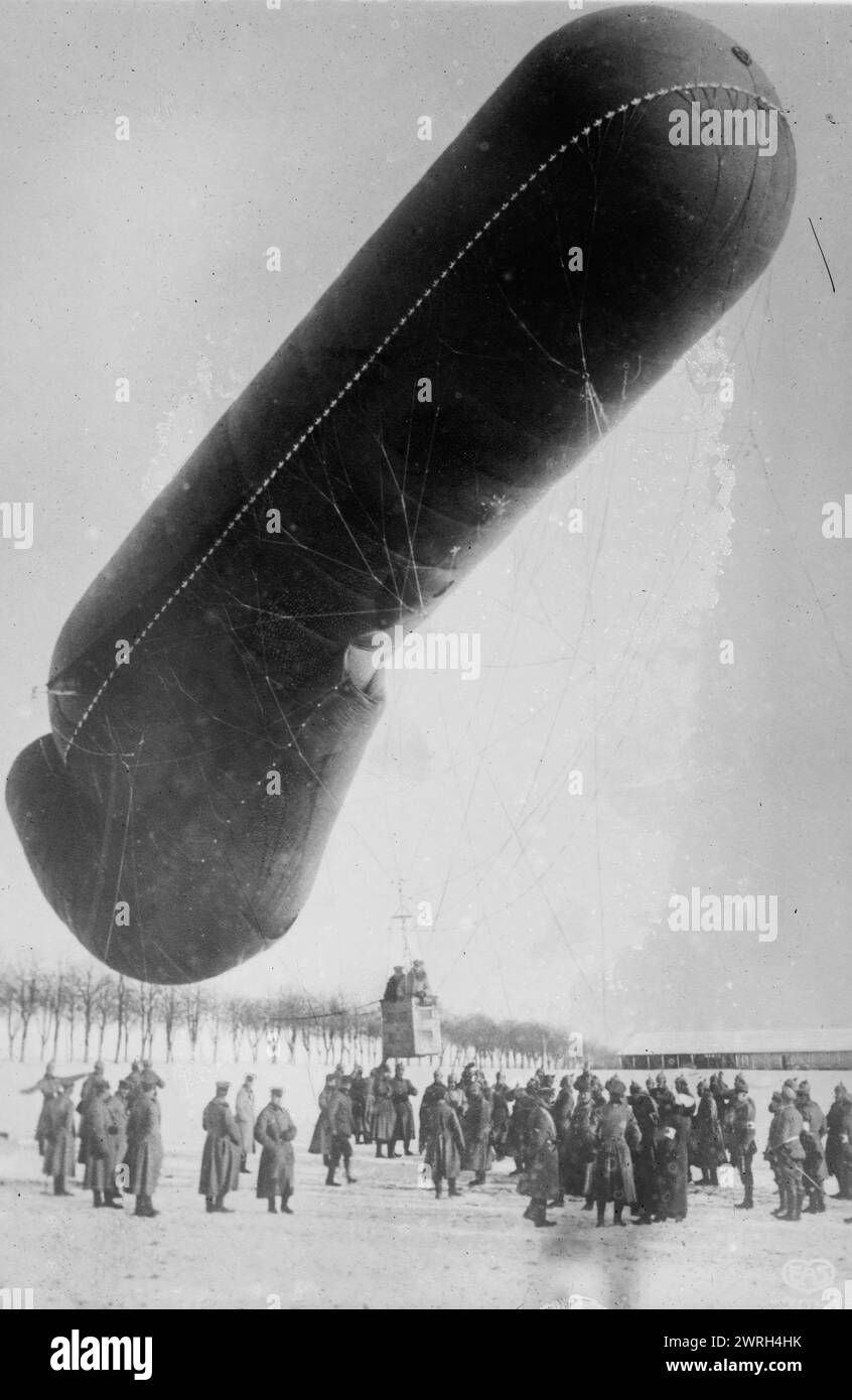 German observation balloon hi-res stock photography and images - Alamy